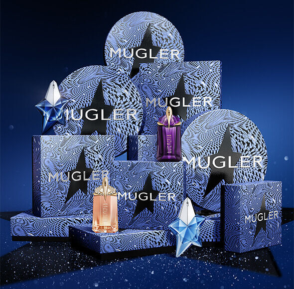 Celebrate Christmas with Mugler’s iconic fragrances
